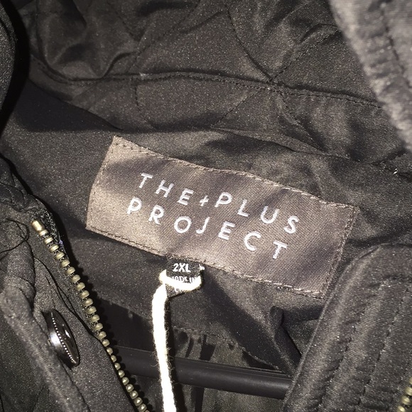 The Plus Project | Jackets & Coats | The Plus Project Black Winter Coat ...